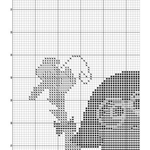 Inside Out Cross Stitch Pattern DMC Chart Two Color Variations ...