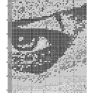 Johnny Depp Cross Stitch Pattern DMC Charttwocolorvariationsneedlepoint ...