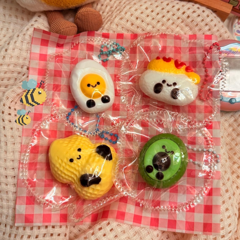 Squishy Keychain - Etsy