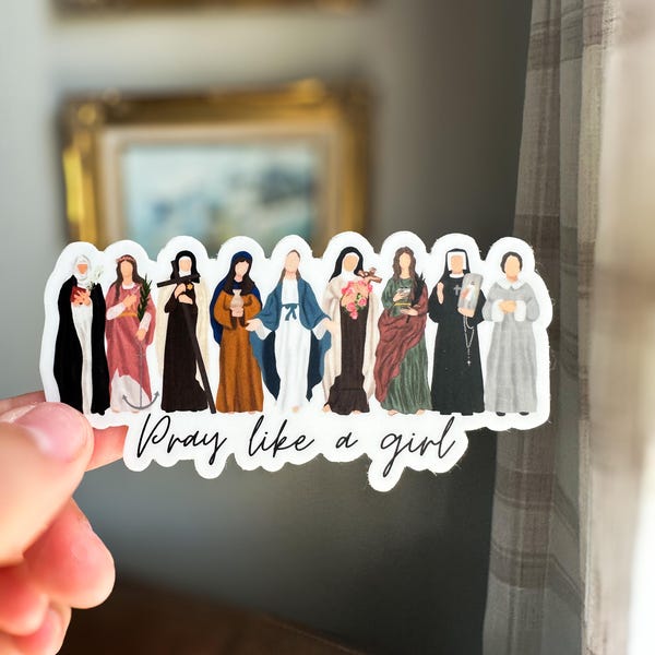 Catholic Stickers - Etsy