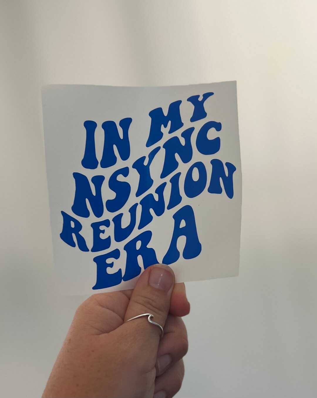 In My NSYNC Reunion Tour Era Decal NSYNC Decal NSYNC Car Decal - Etsy