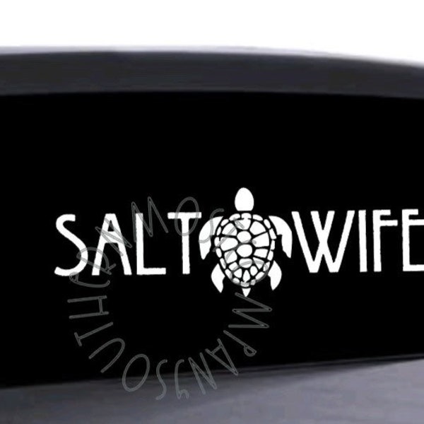 Salt Life Turtle Decal - Etsy