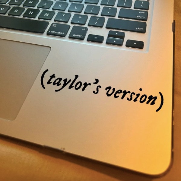 Taylors Version Car Decal - Etsy Singapore