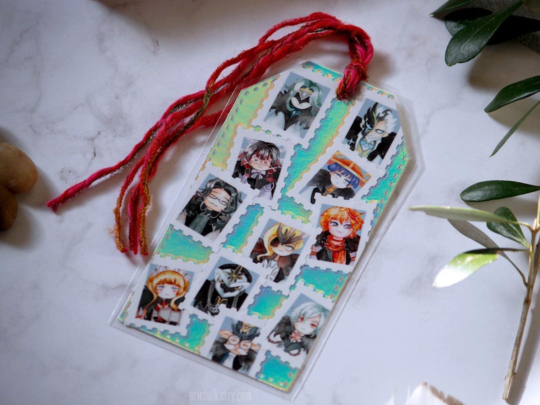 Laminated Genshin Impact Bookmark (choose From a Selection) - Handmade ...