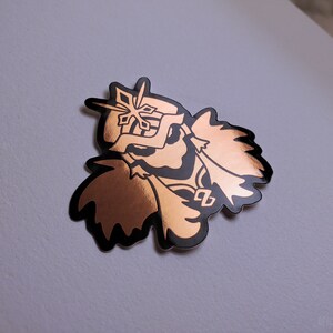 Set Sticker and Bookmark Fatui Harbinger Capitano - Etsy