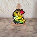 Vinyl Holographic Sticker of Baizhu and Changsheng, Waterproof Gloss ...