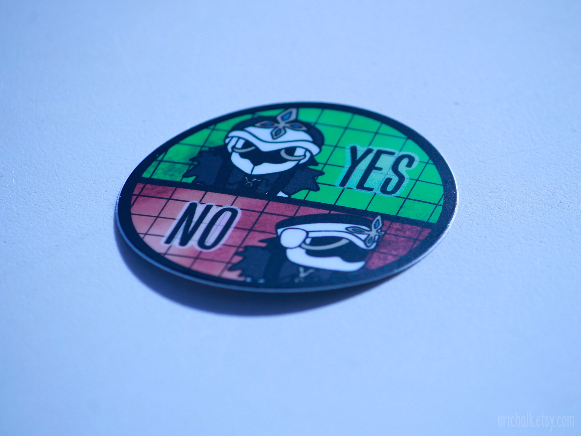 Capitano yes No Sticker Genshin Impact Fatui Harbinger Waterproof Vinyl ...