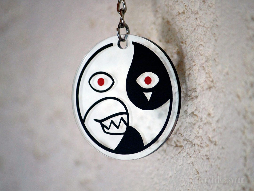 Dottore Circular Acrylic Keychain - Two Designs Available - Webttore ...