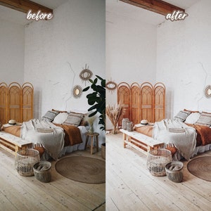 15 Boho Lightroom Presets | Mobile & Desktop | Minimal Filters ...
