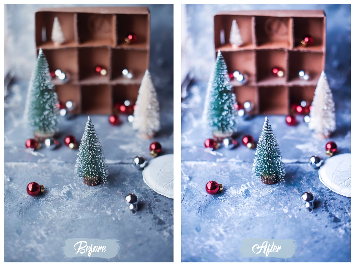 Christmas Lights Lightroom Presets | Mobile & Desktop | Xmas Filters ...