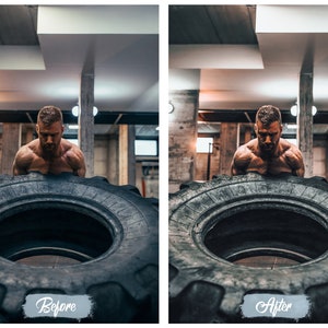 10 Fitness and Gym Lightroom Presets | Mobile & Desktop | Mood Filters ...