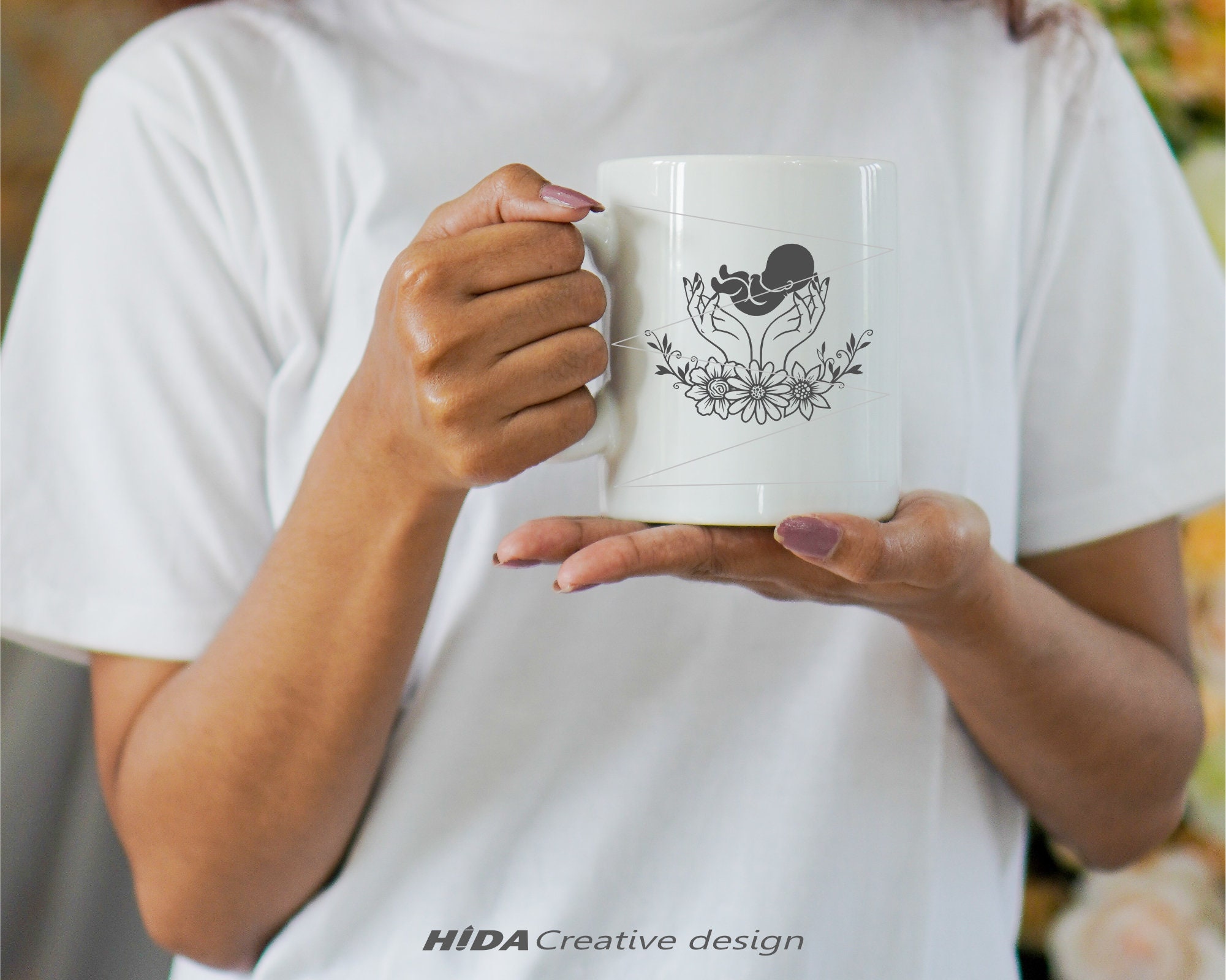 Mother Hand and Baby Svg Mother Hand SVG Bundle Holding - Etsy