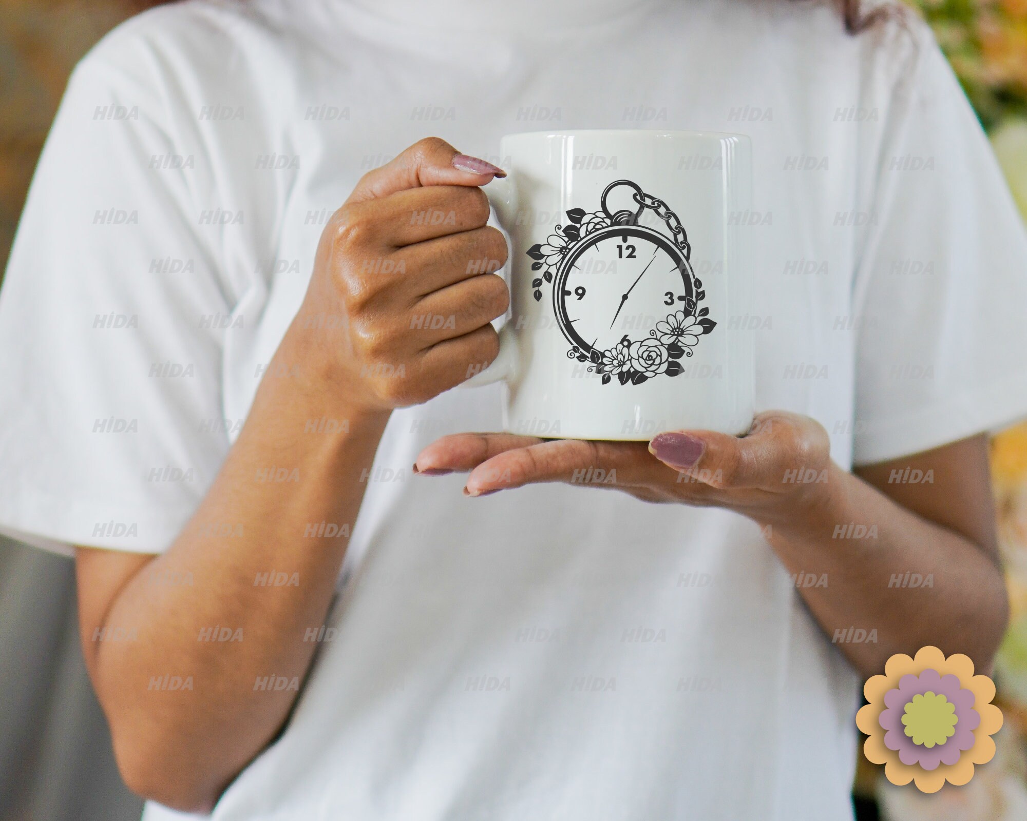 Pocket Watch SVG File Vintage Pocket Watch Svg Floral Pocket - Etsy