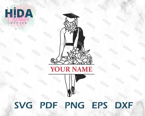 Split Graduation SVG Split Floral Girl Svg Last Day of - Etsy Canada