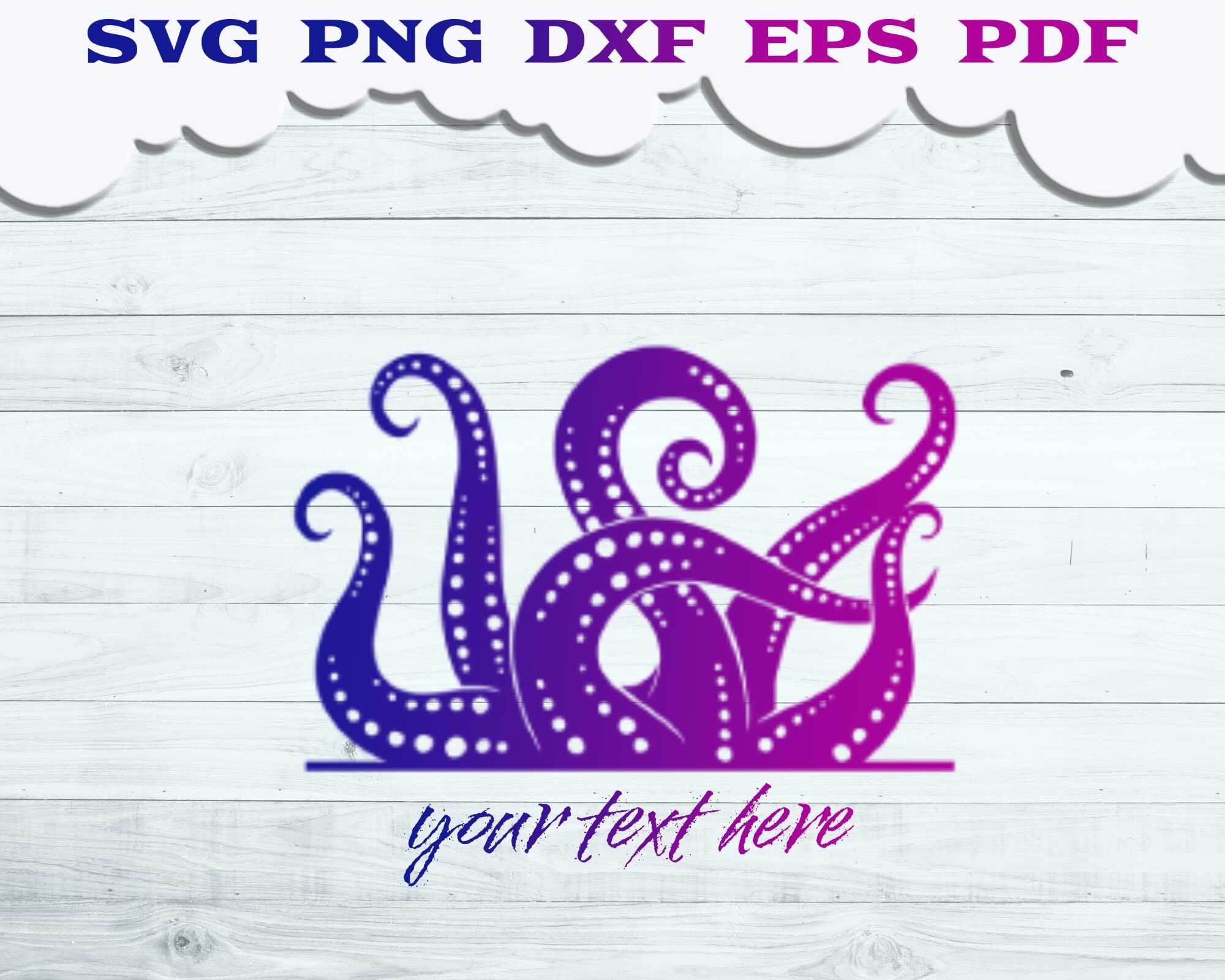 USA Tentacles SVG Border Tentacles svg Octopus Tentacles - Etsy Portugal