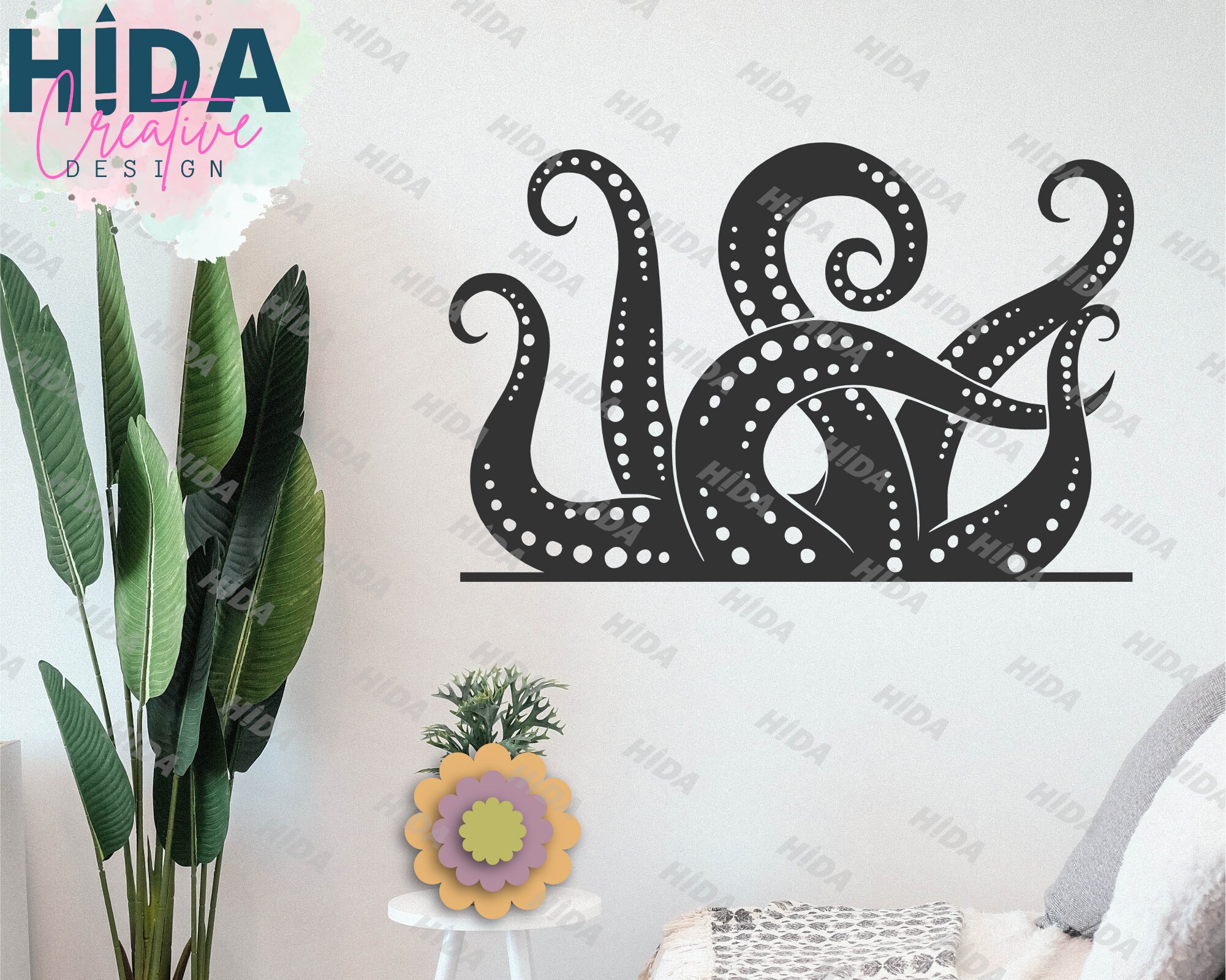 USA Tentacles SVG Border Tentacles Svg Octopus Tentacles - Etsy Finland
