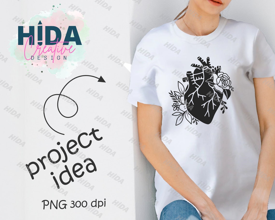 Hearth SVG File Floral Hearth Svg Anatomical Hearth With - Etsy