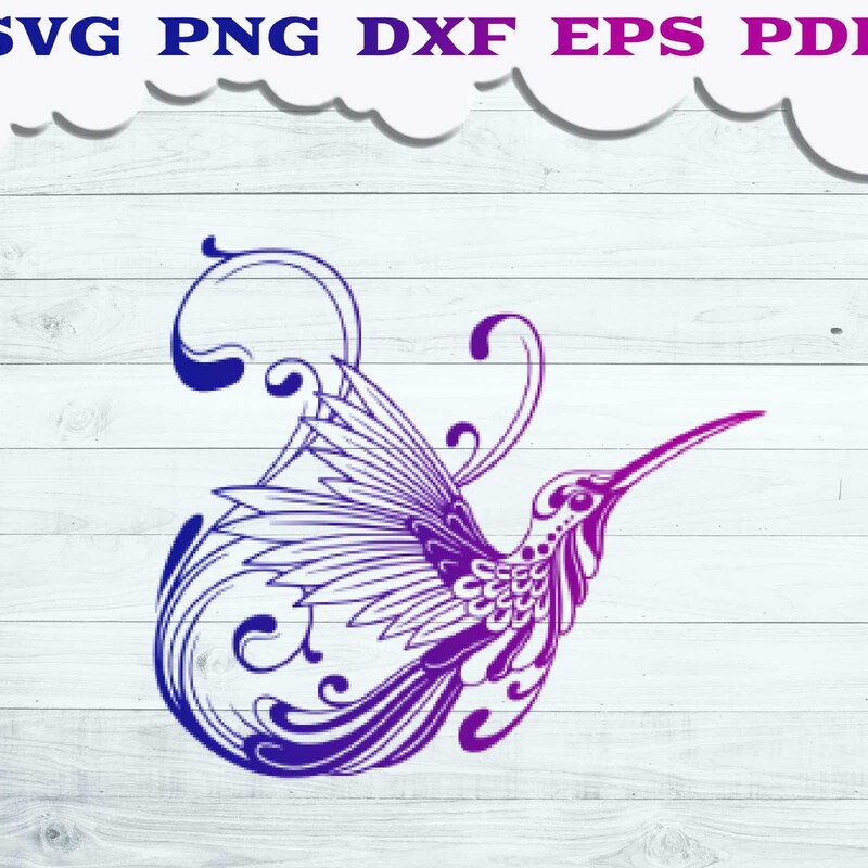 Colibri svg - Etsy México
