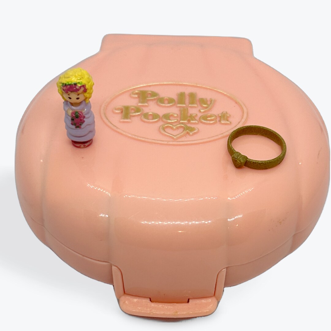 1989 Polly Pocket Nancys Wedding Compact - Etsy