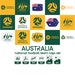 Australia National Soccer Team Logos, Football Australia, Socceroos ...