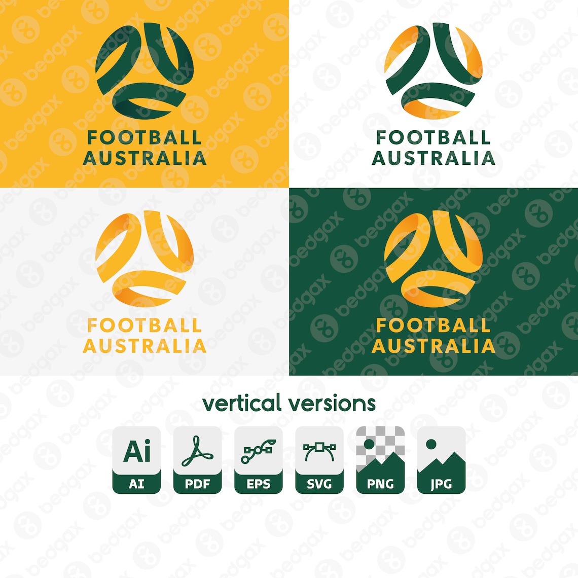 Australia National Soccer Team Logos, Football Australia, Socceroos ...