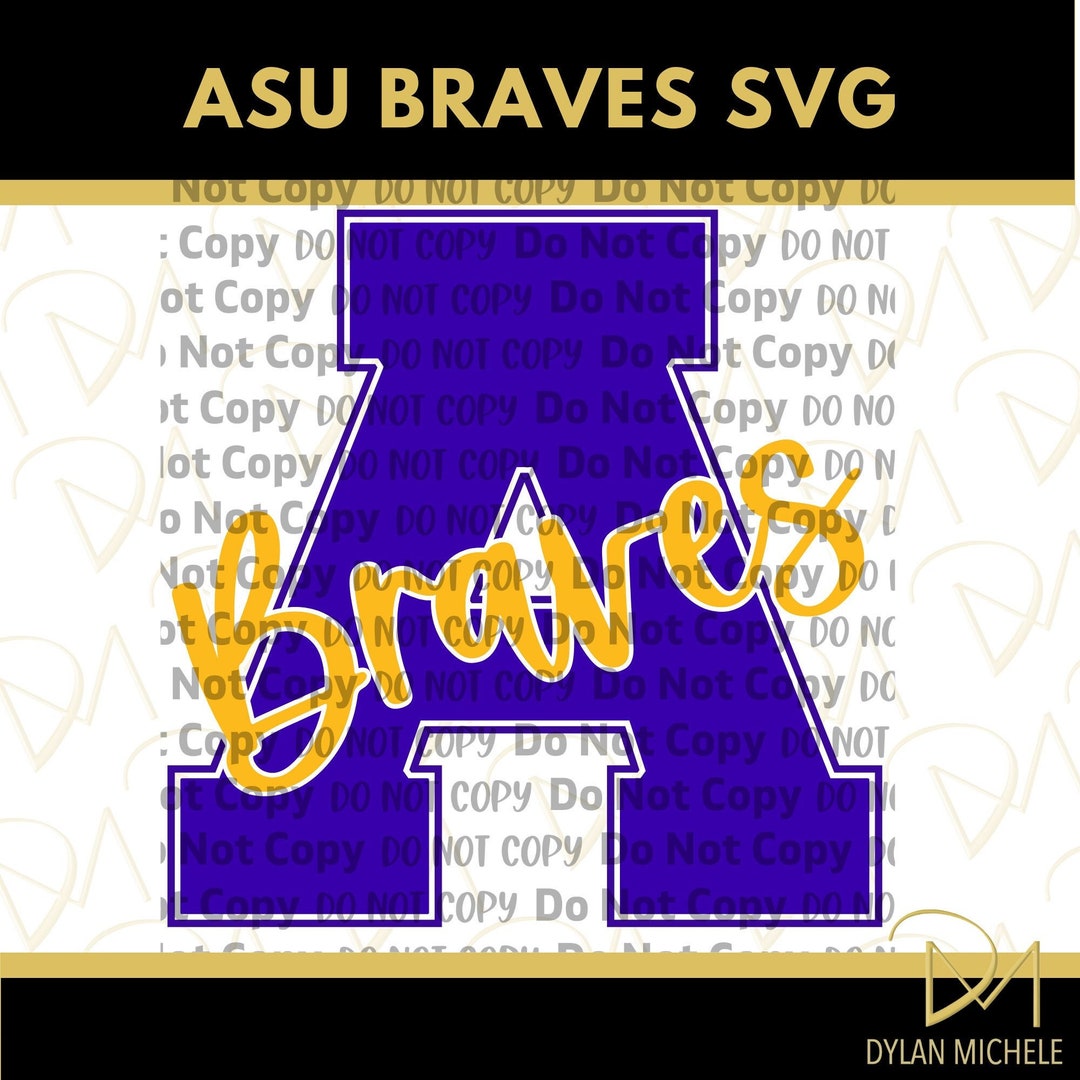 ASU Braves Inspired - SVG - Alcorn Braves Inspired SVG - Etsy