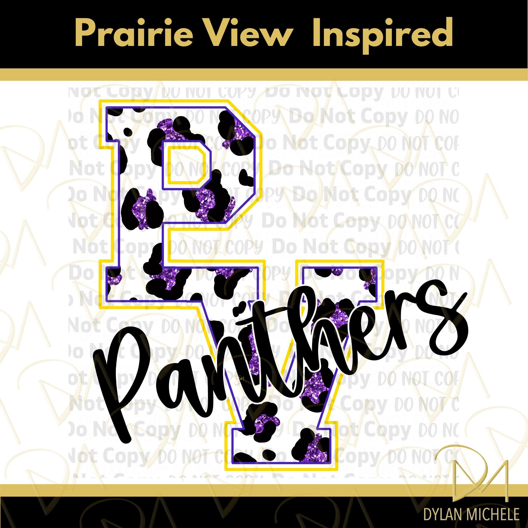 Prairie View Panthers Inspired - Leopard Print - PNG - Sublimation ...