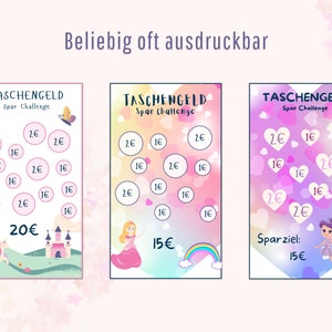 Sparchallenge A6 Budget Challenge Cash Stuffing deutsch | Sparspiel ...