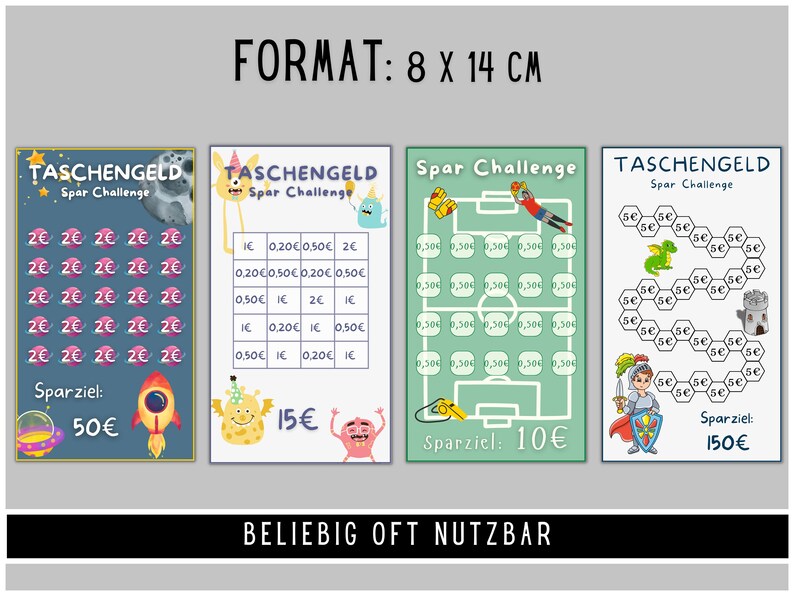 Savings Challenge A6 DIGITAL DOWNLOAD 2023 | Cash Stuffing for Boys ...