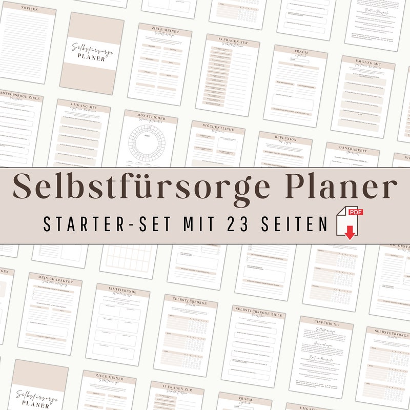 Self Care Checklist Template Personalize - Etsy