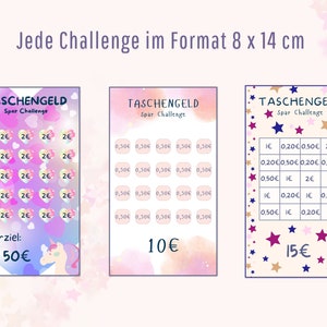 Sparchallenge A6 Budget Challenge Cash Stuffing deutsch | Sparspiel ...