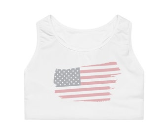Patriotic Usa Bra - Etsy