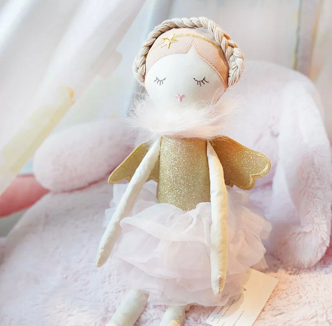 Tooth Fairy Ballerina Doll Little Girl Toy Plushie Rag - Etsy New Zealand