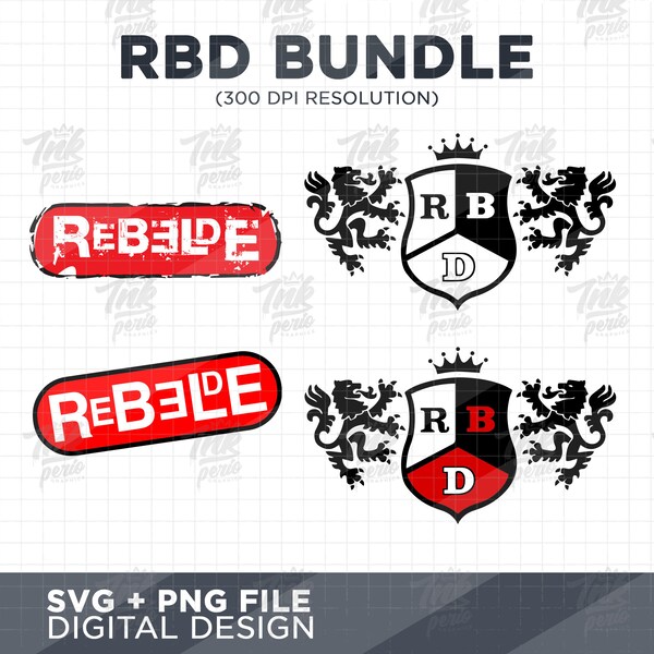Rebelde Logo Png - Etsy