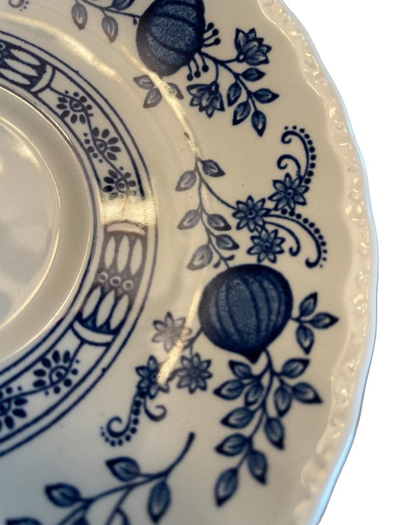 Blue Onion Design Dishes Blue Heritage by Wedgwood Made in England Set ...
