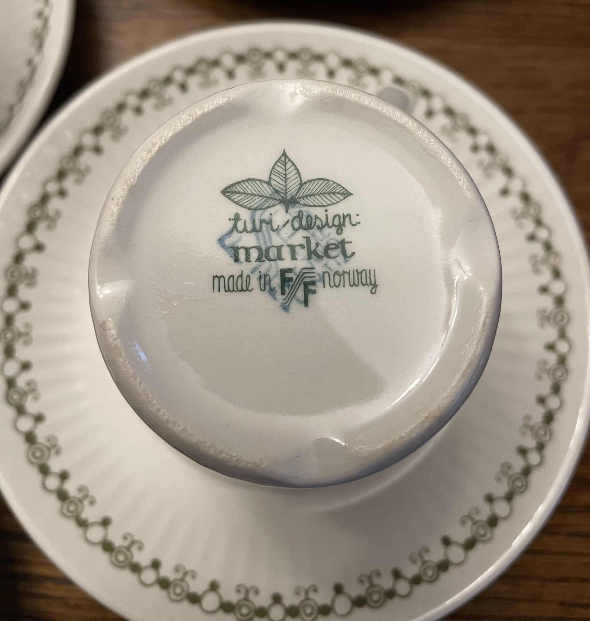 Turi | Figgjo Flint Norway | Market Pattern | Vintage Dishware ...