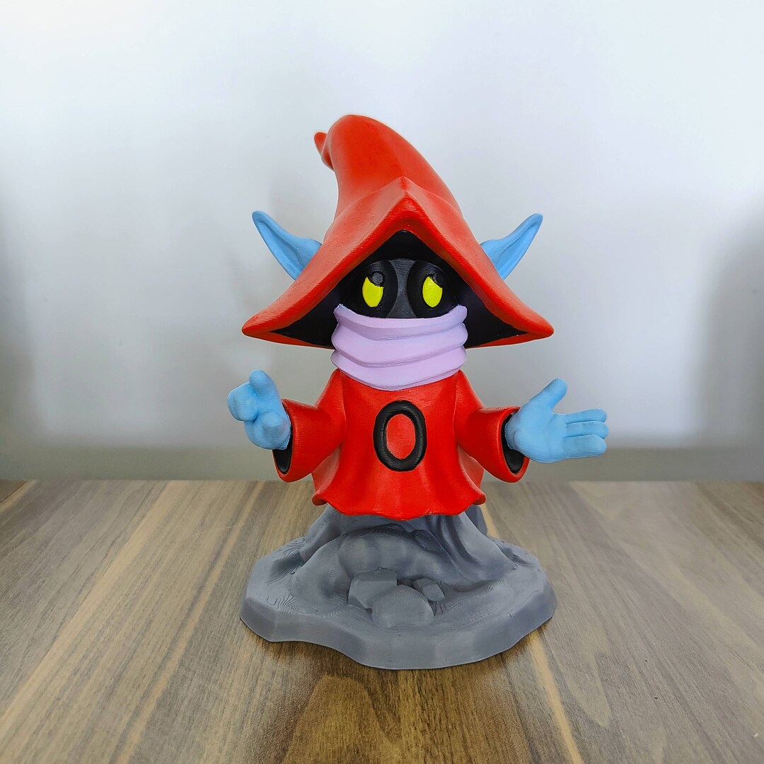 3d Printed Handmade Art Collectible Orko Figure, Hand Painted 80s Toys ...