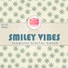 SMILEY VIBES, Groovy Retro Happy Face, Seamless Pattern, Smiley Face ...