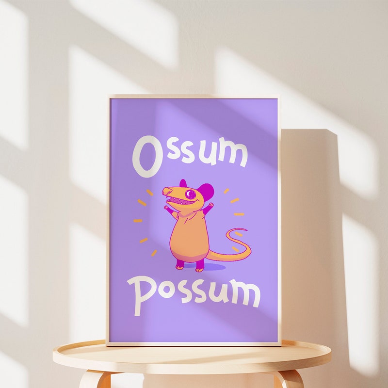 Awesome Possum - Etsy