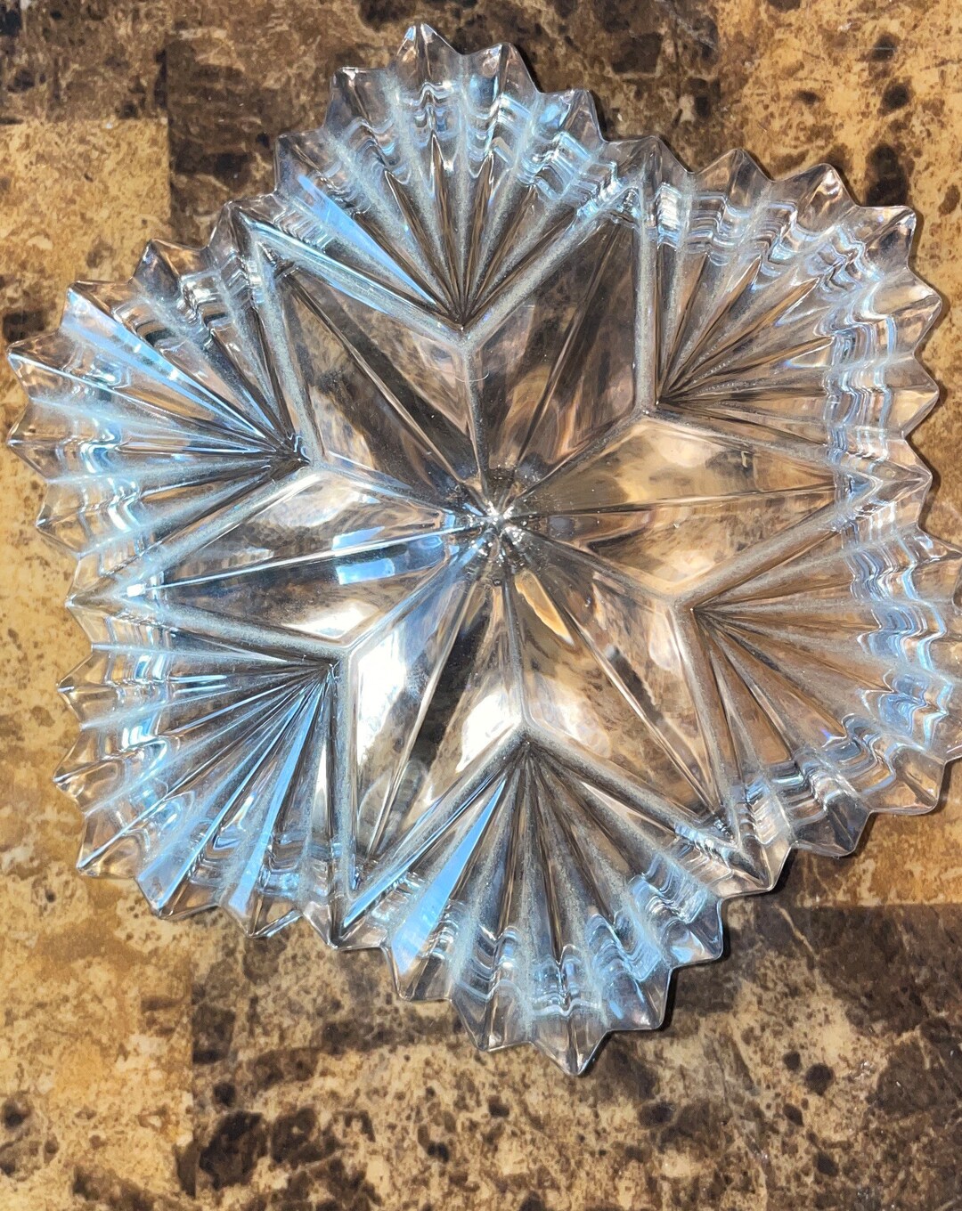 MIKASA Diamond Fire Crystal Star Shaped 2 Pc Trinket Dish - Etsy