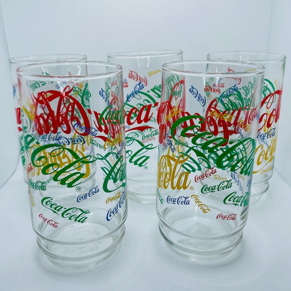 Coca Cola Glass Color - Etsy