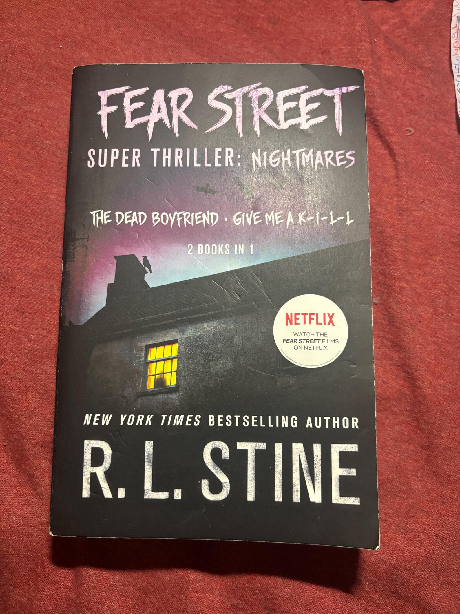 Fear Street Books, R.L. Stine, Vintage 1990s Books, 2 in 1 , Broken ...