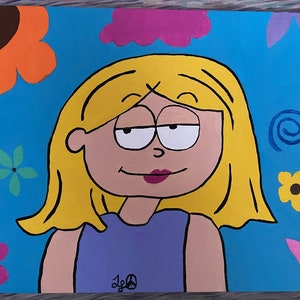 Paintings Cartoon Paintings Cartoon Art Artwork Art - Etsy