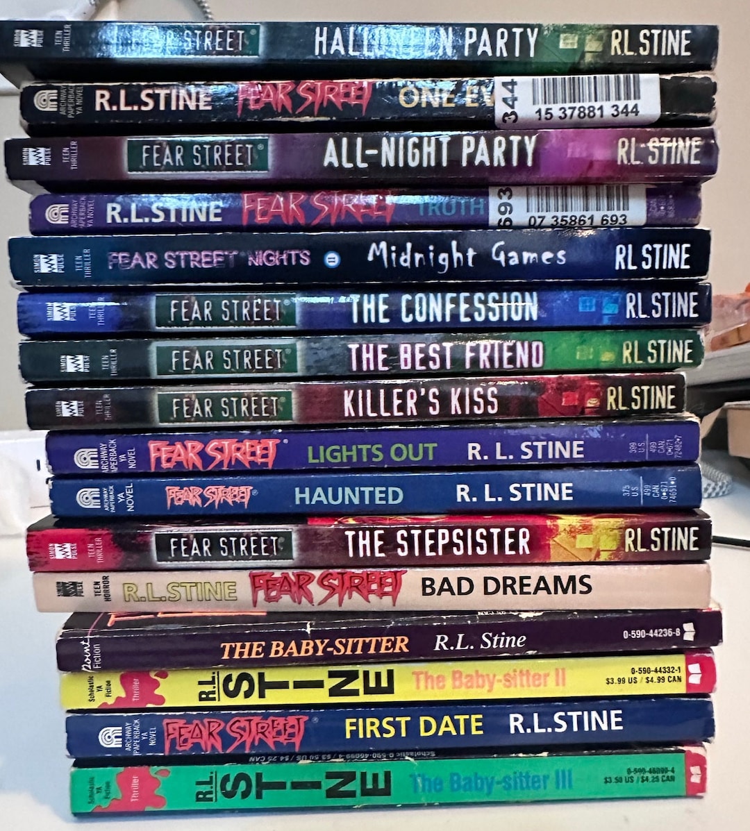 Fear Street Books, R.L. Stine, Vintage 1990s Books, Choose Your Own ...