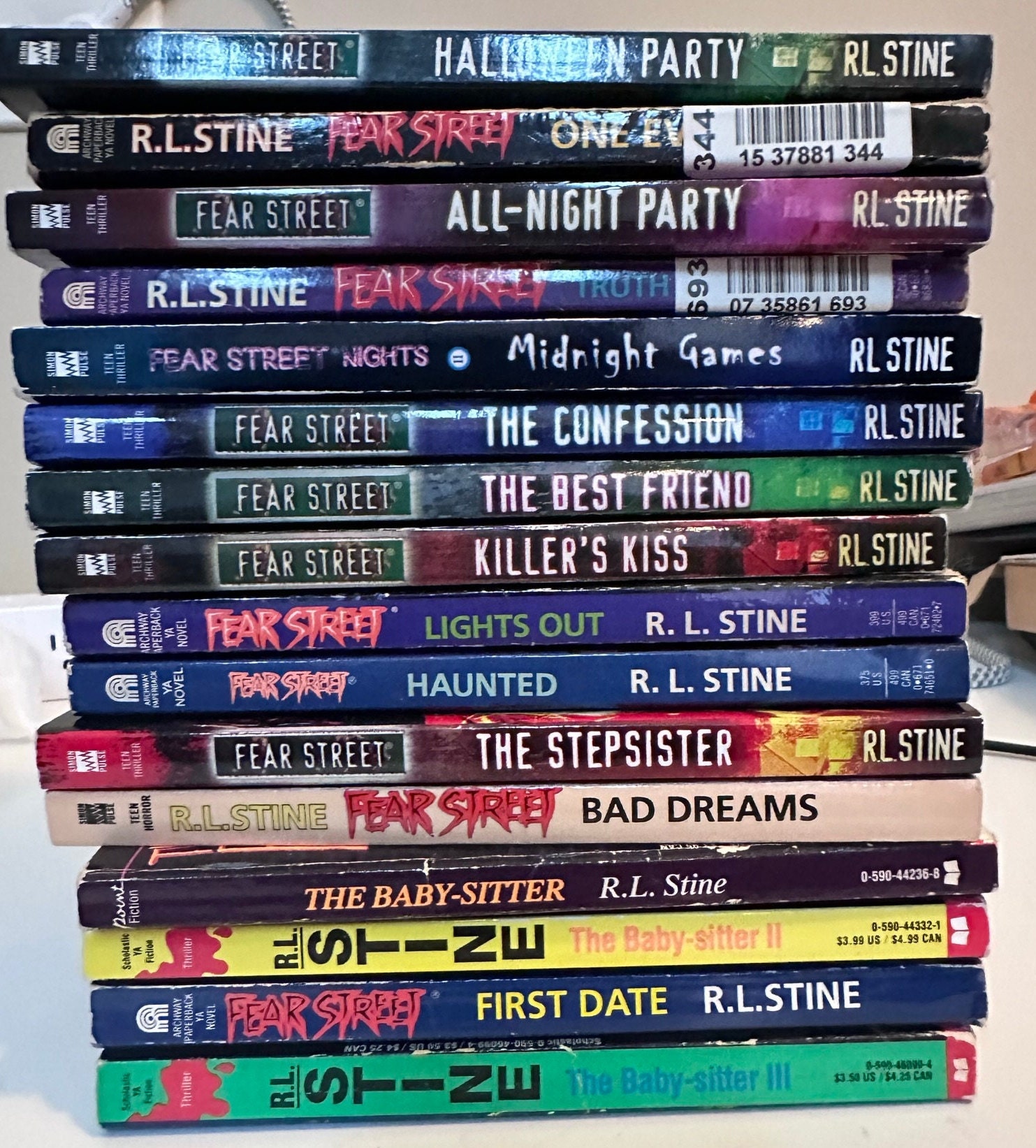 Fear Street Books, R.L. Stine, Vintage 1990s Books, Choose Your Own ...