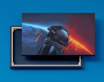 Mass Effect Wall Art - Etsy