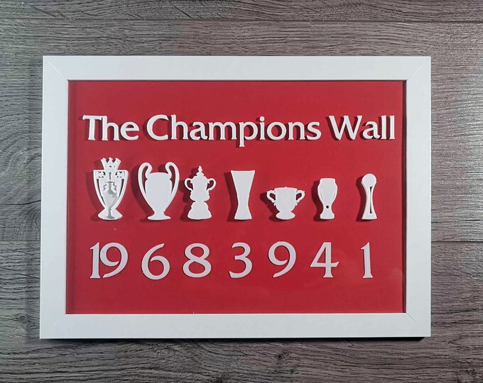 Liverpool FC Champions Wall Graphic - Etsy