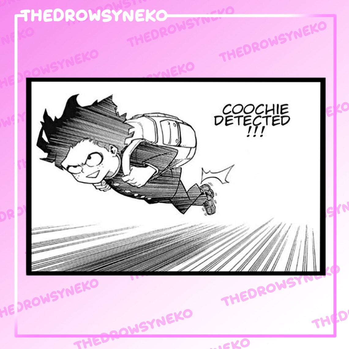 Manga Panel Meme Sticker - Etsy