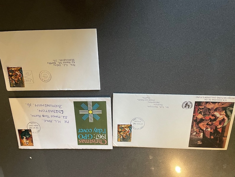 Assorted Single Stamp First Day Covers - Etsy UK