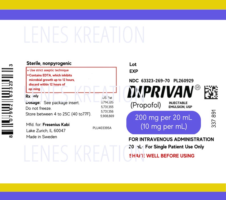 Diprivan Png - Etsy
